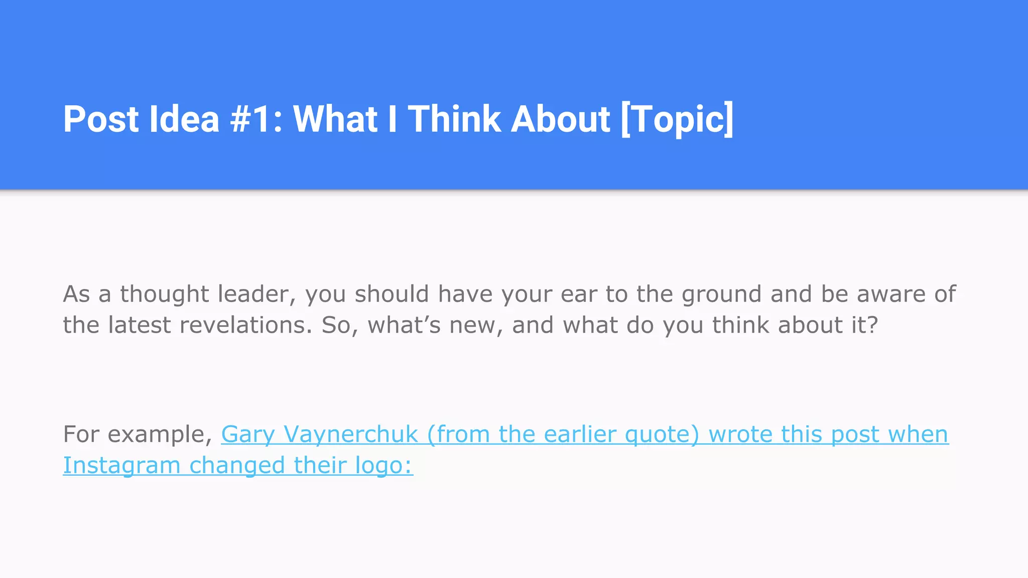 52 Copy And Paste Blog Post Ideas For Your Blog | PPT