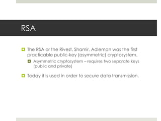 RSA final notation change2 | PPT