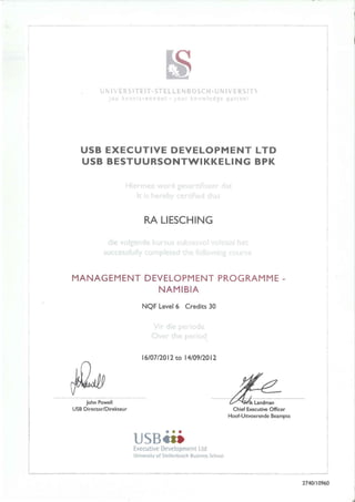 MDP Certificates | PDF