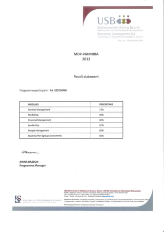 MDP Certificates | PDF
