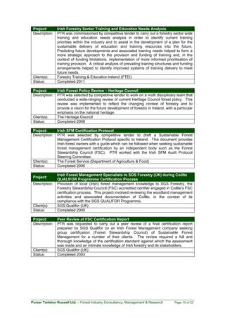 PTR Company Profile - 2016 | PDF