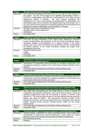 PTR Company Profile - 2016 | PDF