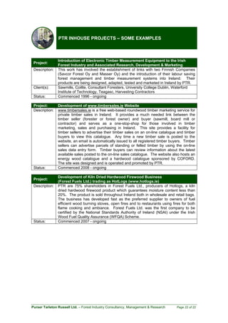 PTR Company Profile - 2016 | PDF