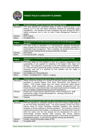 PTR Company Profile - 2016 | PDF