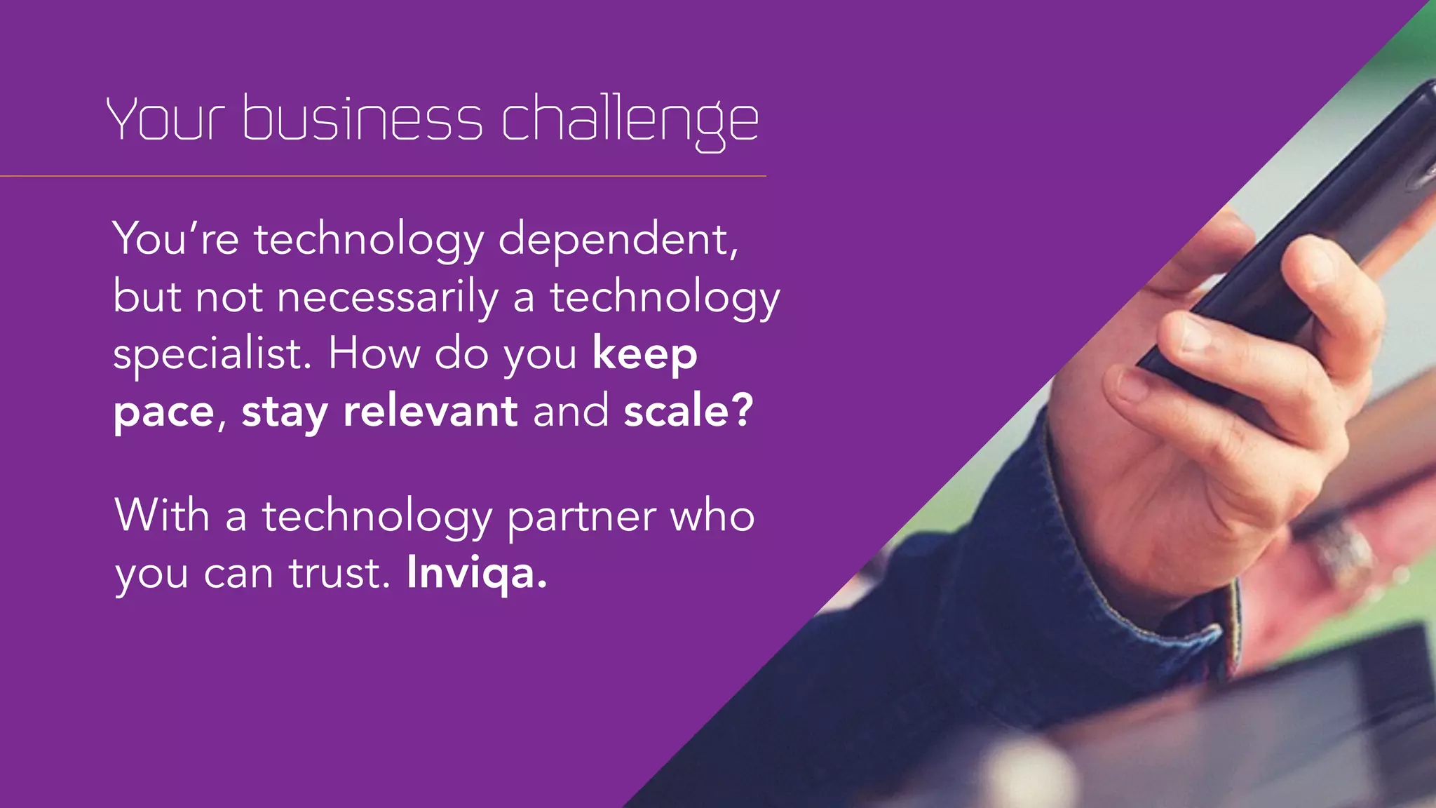 Inviqa - keep pace with your customers | PDF