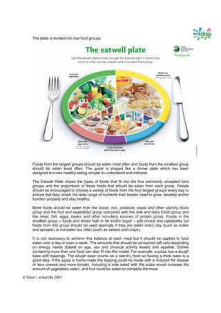 food plate | PDF