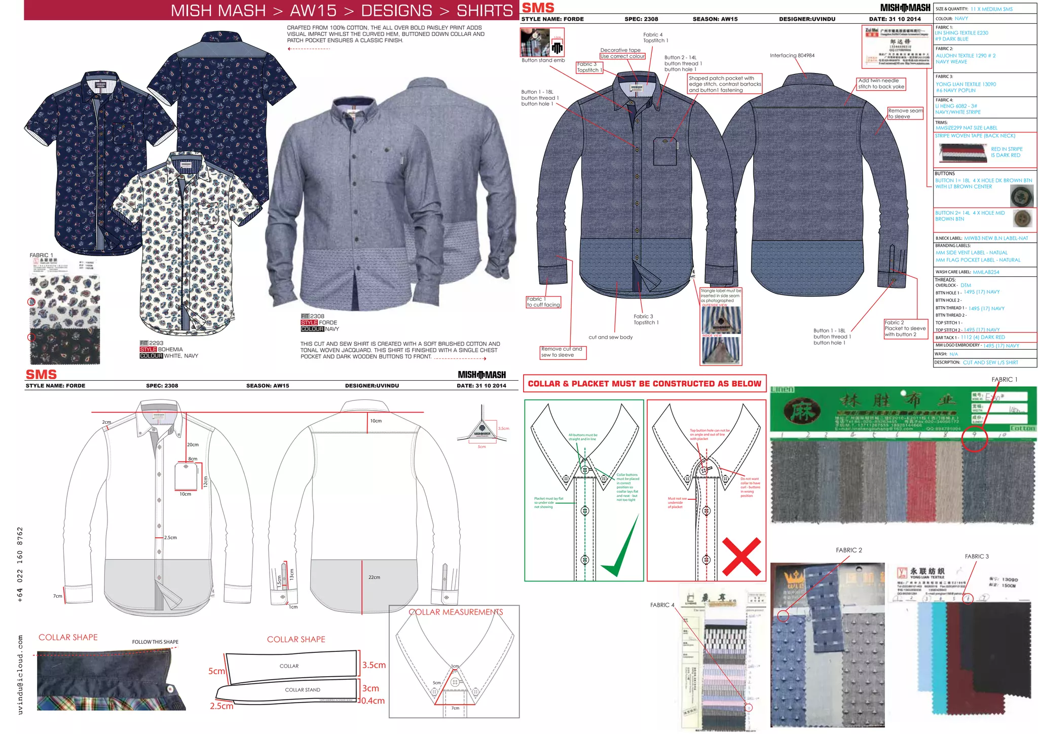 MISH MASH SHIRTS | PDF