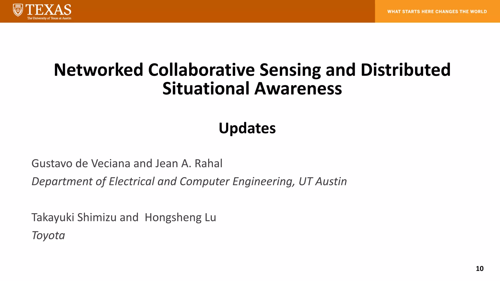 Collaborative Sensing and Heterogeneous Networking Leveraging Vehicular ...