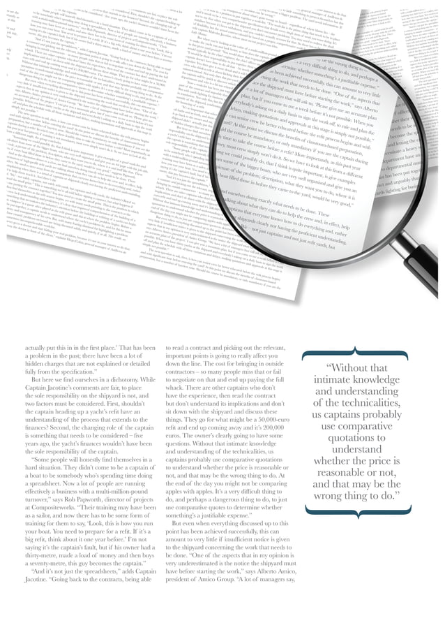 Crew Report - Jacotine Refit | PDF