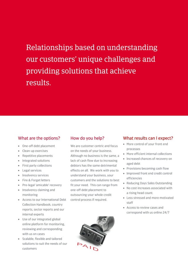 Atradius_collections_About_us | PDF | Debt Factoring & Invoice ...