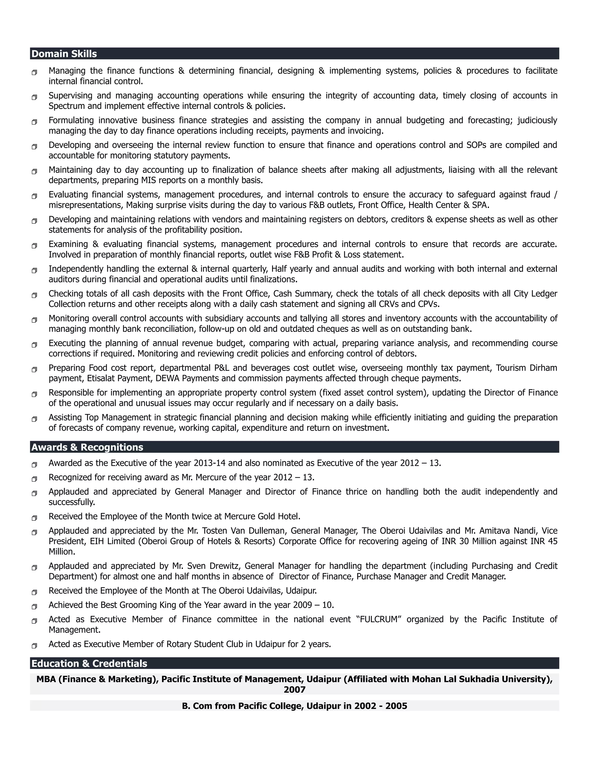 Abhishek Mehta - CV | PDF