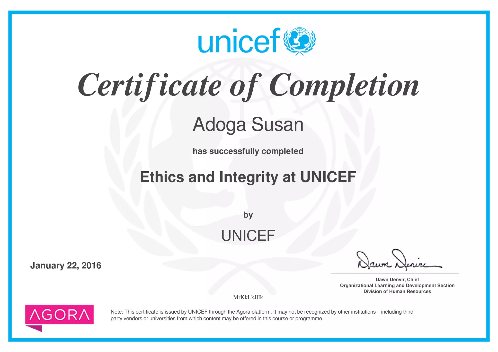 Ethics and Integrity_Course certificate - Ethics and Integrity at ...
