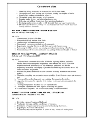 Curriculum Vitae-Debojyoti | DOCX