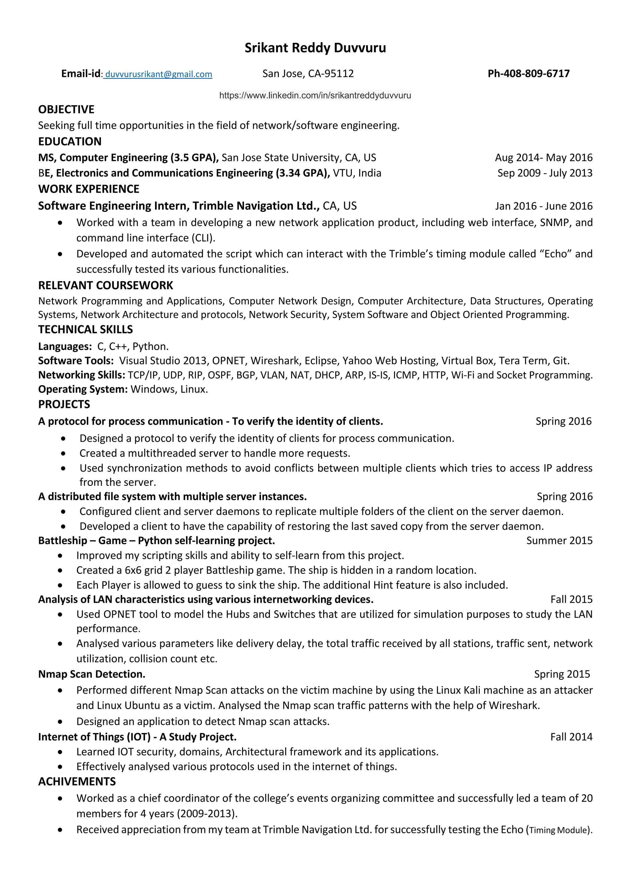 RESUME | PDF