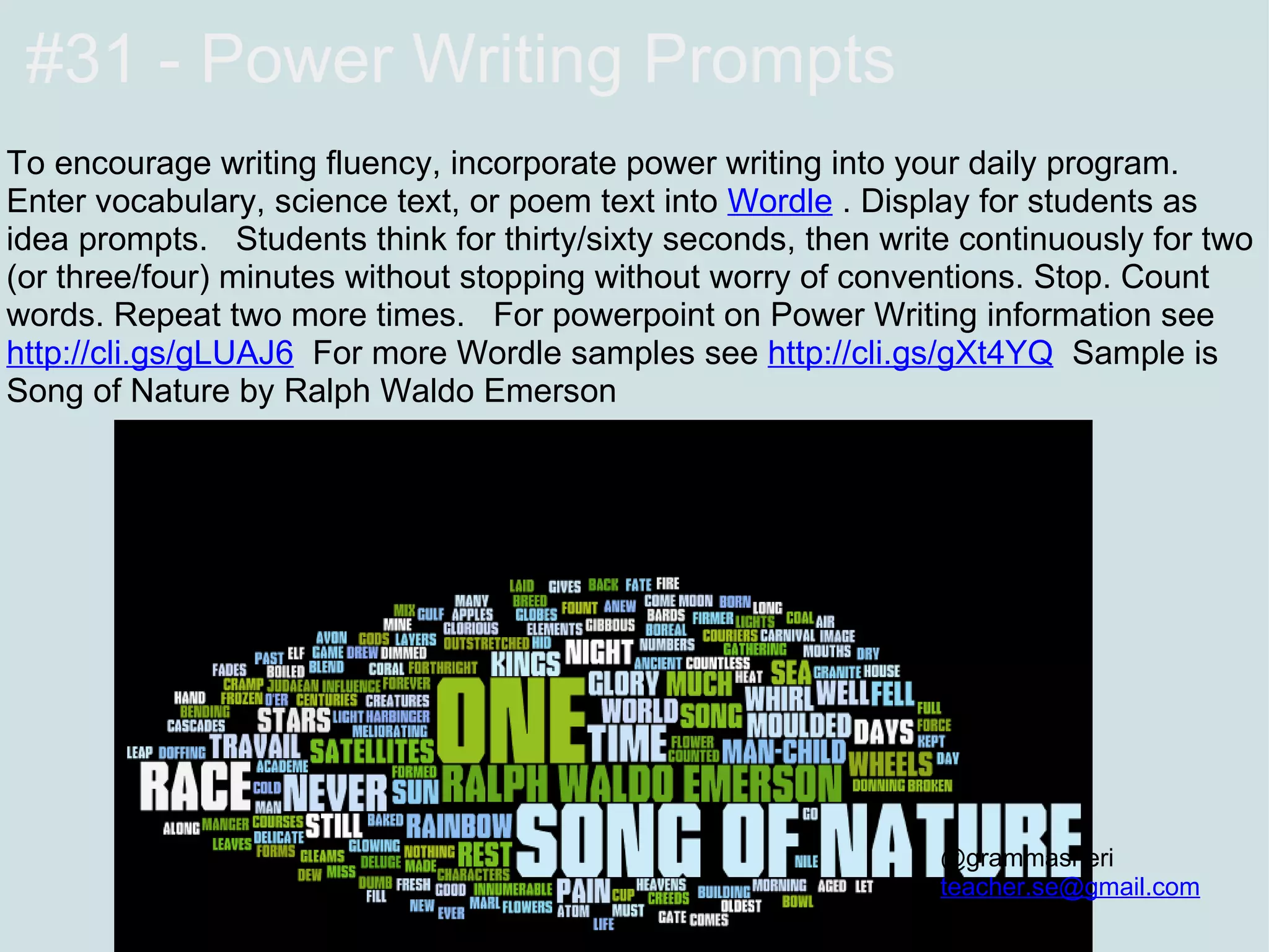 52 interesting ways_to_use_wordle_in_the_class | PPT