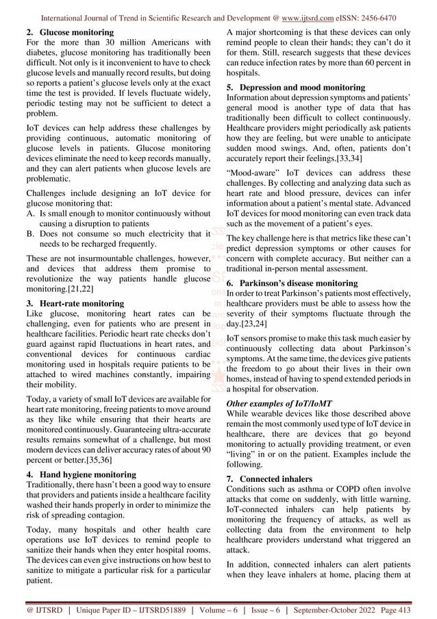 IoT and Mobile Application Based Model for Healthcare Management System | PDF | Internet of ...