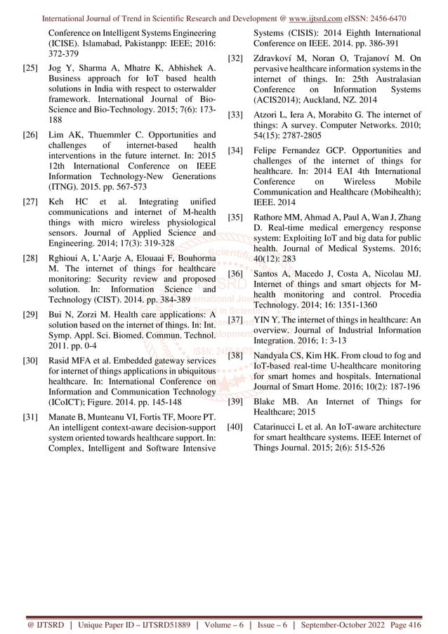 IoT and Mobile Application Based Model for Healthcare Management System | PDF | Internet of ...