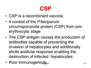 Malaria vaccine | PPTX