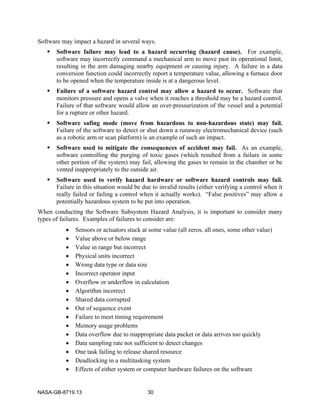 NASA Software Safety Guidebook | PDF