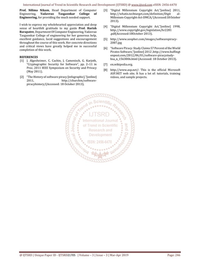 Software Piracy Protection | PDF