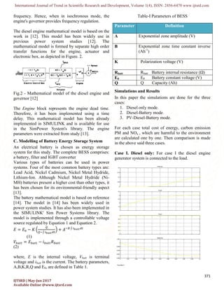 Techno-Economic and Environmental Analysis of Wind-Diesel Power System ...