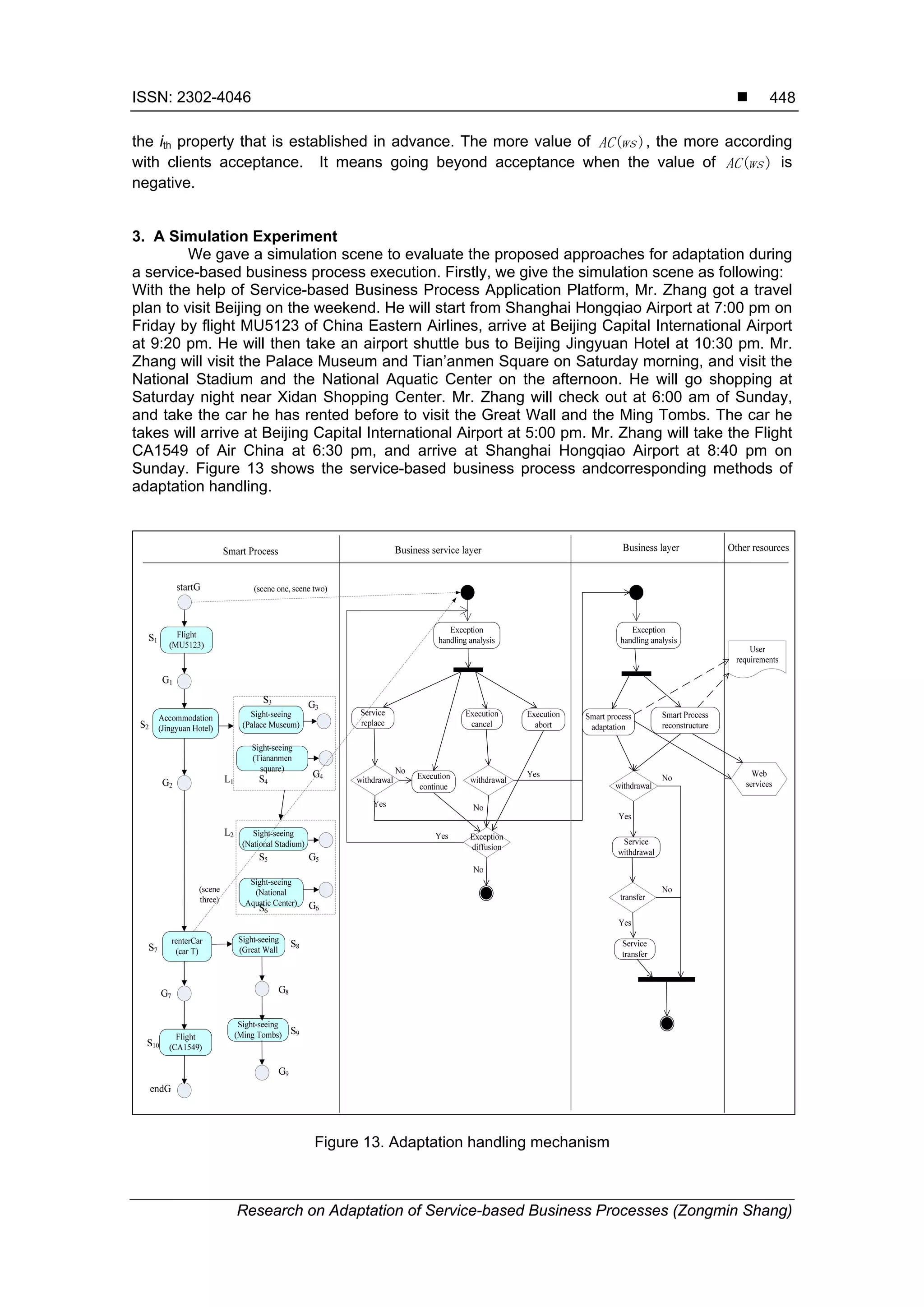 Research on Adaptation of Service-based Business Processes | PDF | Computer Software and ...