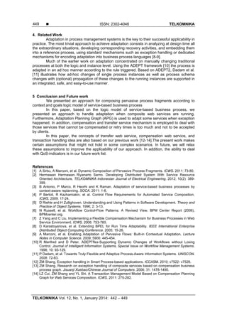 Research on Adaptation of Service-based Business Processes | PDF | Computer Software and ...