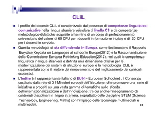 Lab competenze in lingua staniera e CLIL | PPT