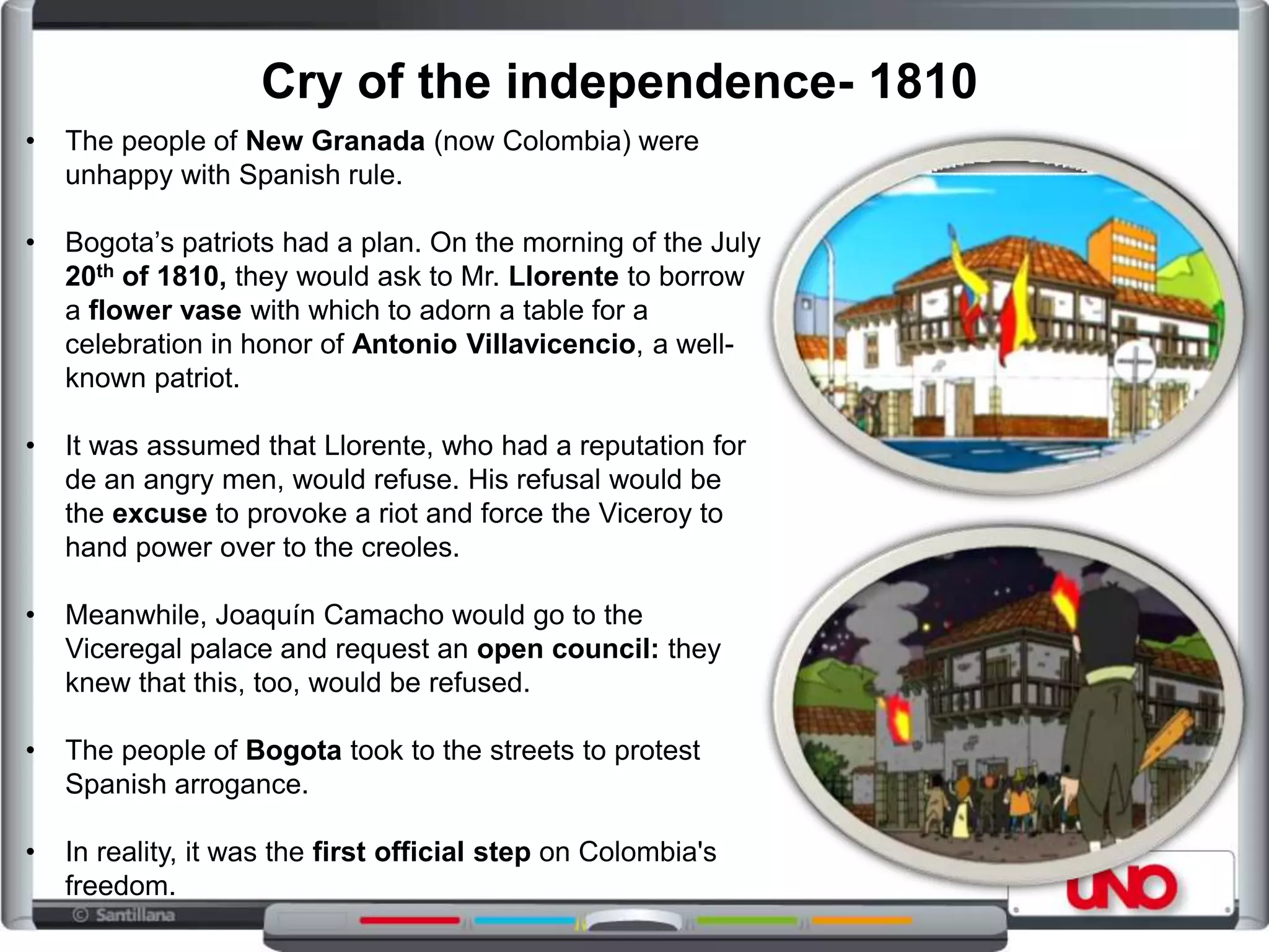 53. independence of colombia | PPTX