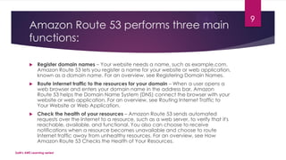 AWS tutorial-Part54:AWS Route53 | PDF | Web Hosting | Internet