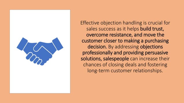 OBJECTION HANDLING.pptx | Sales | Business