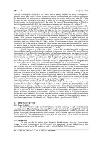 Problem-solving skills of high school students in chemistry | PDF