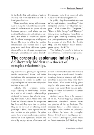 Secrets and Lies The Rise of Corporate Espionage in a Global Economy | PDF