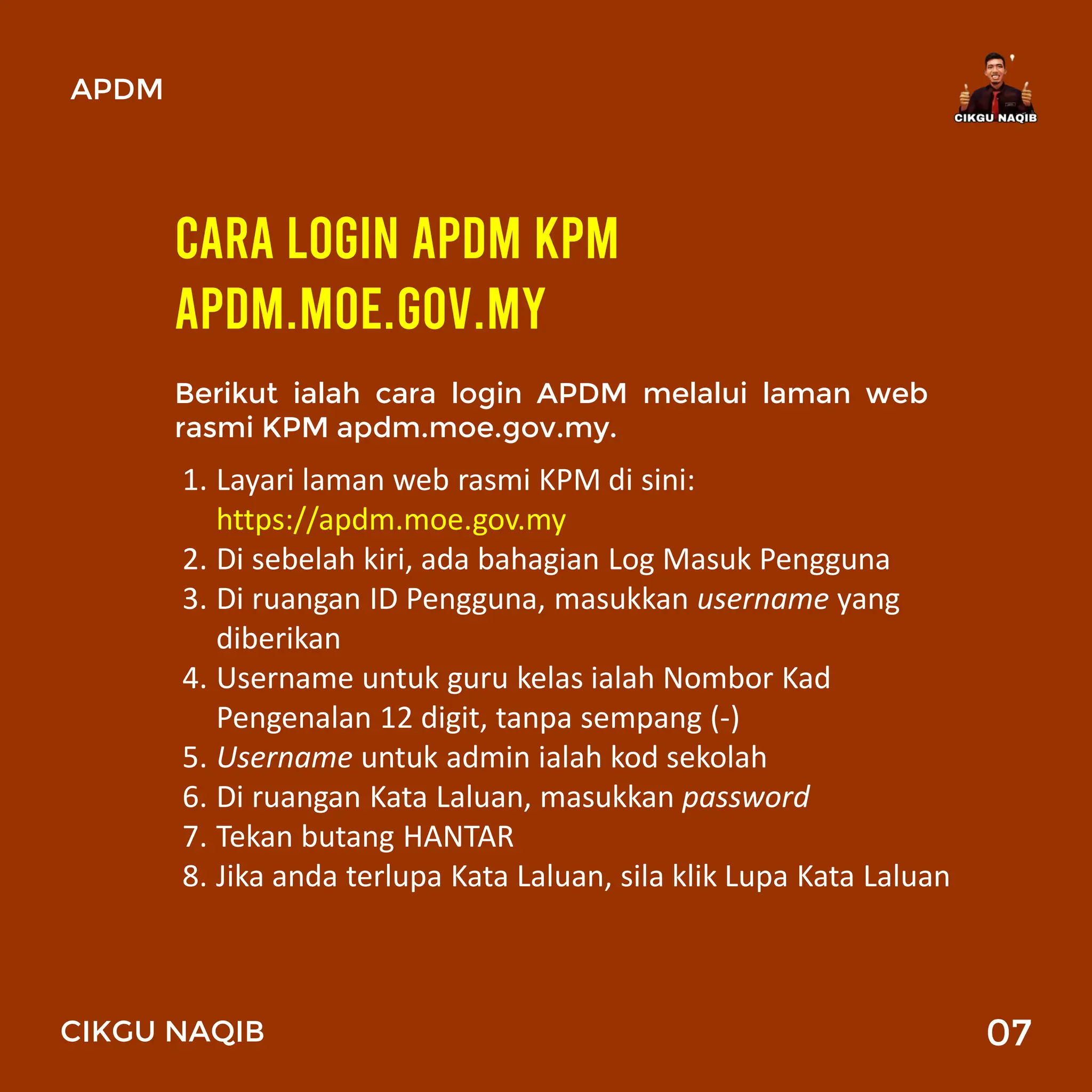 APDM (Aplikasi Pangkalan Data Murid) | PDF