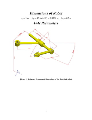Robotic Manipulator with Revolute and Prismatic Joints | PDF