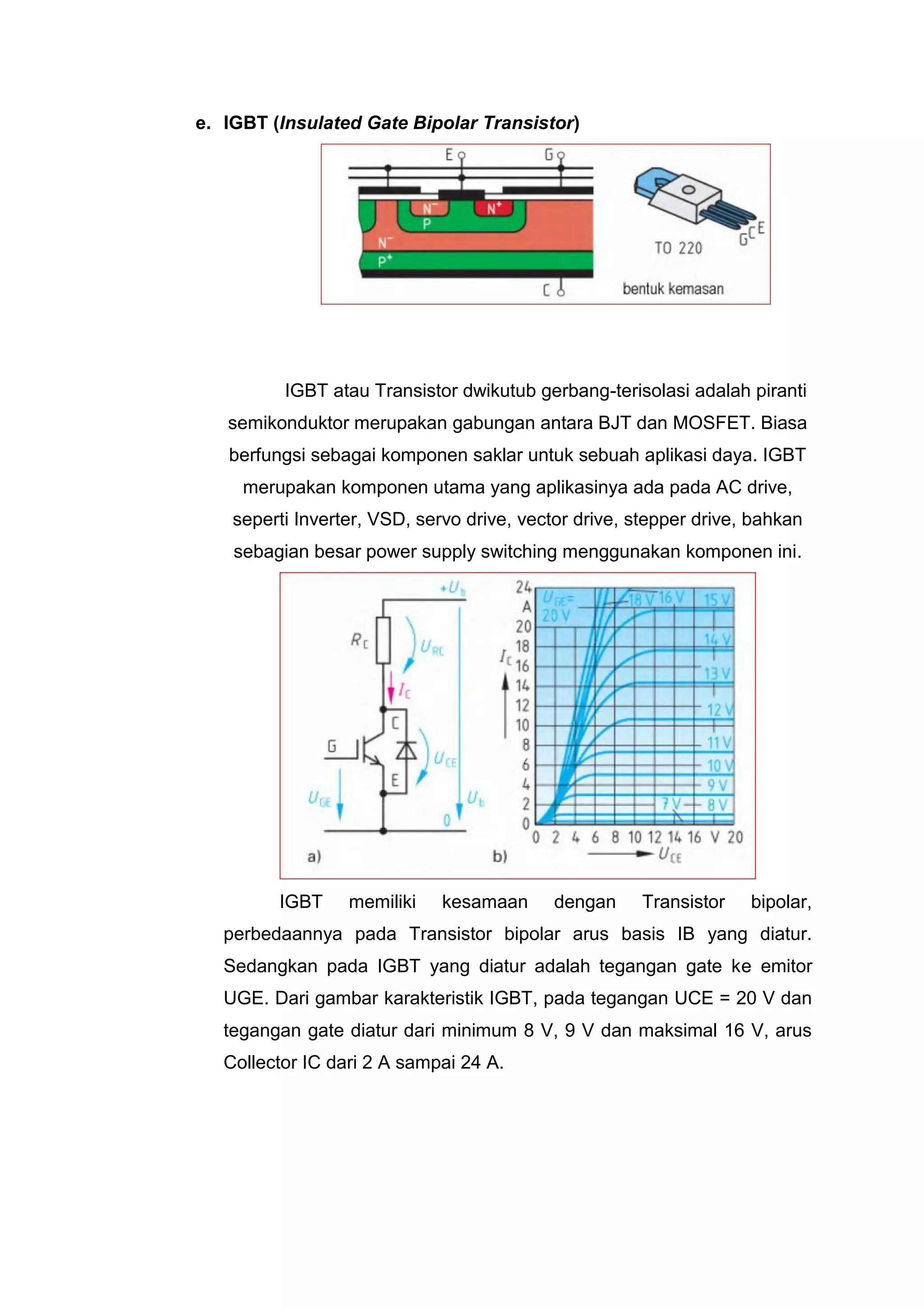 Komponen Komponen Elektronika Daya | PDF