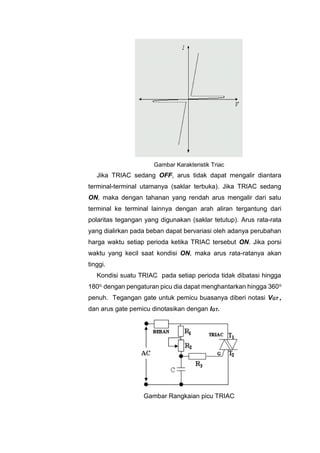 Komponen Komponen Elektronika Daya | PDF