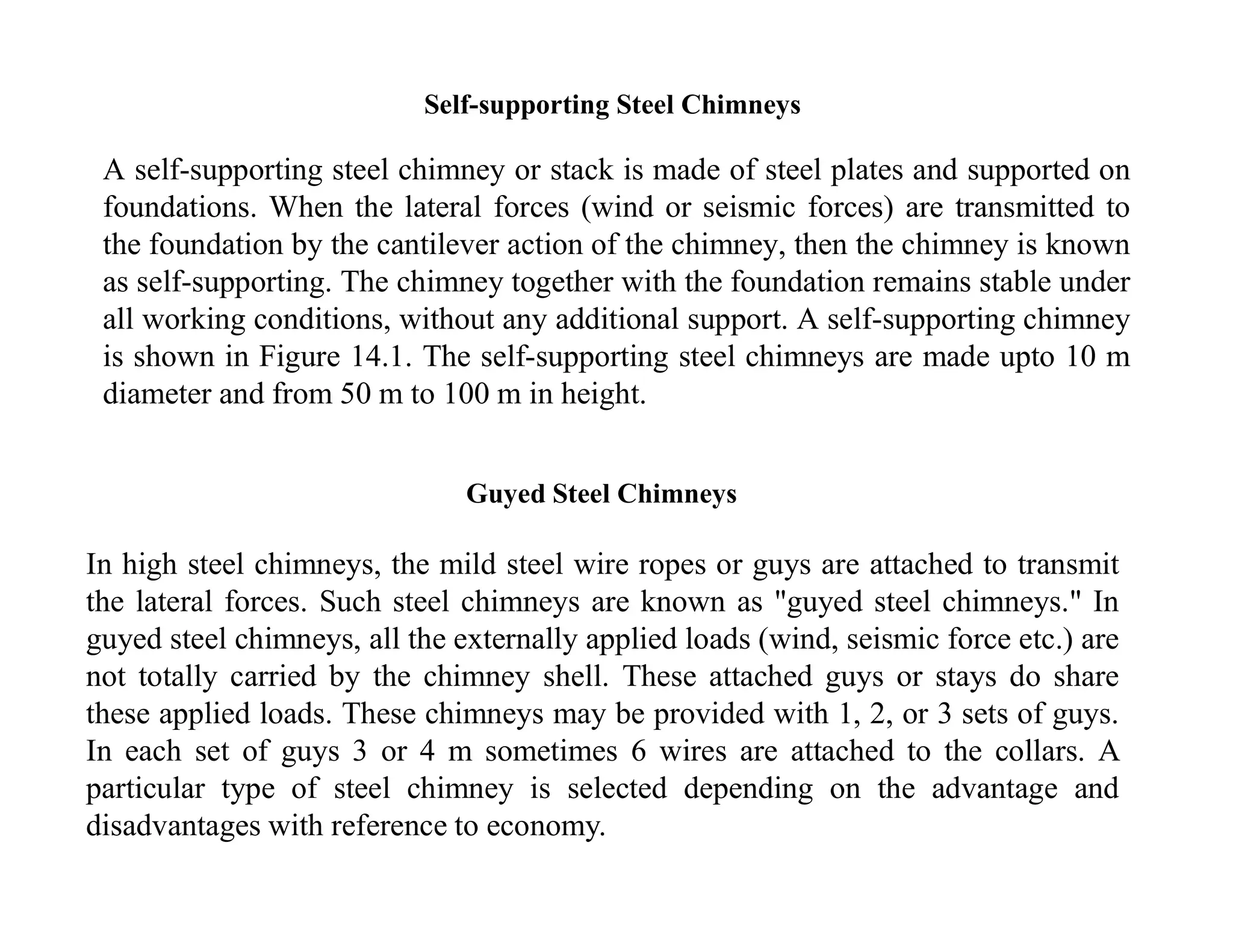Industrial Chimney design as per indian standards | PDF