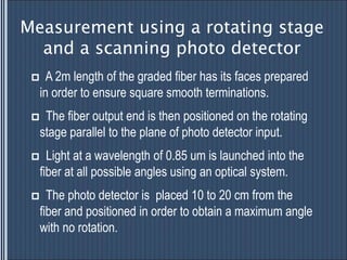 53036897-Fiber-Measurements presentation | PPT