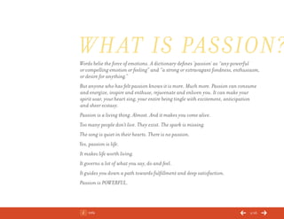 Passion Manifesto | PDF
