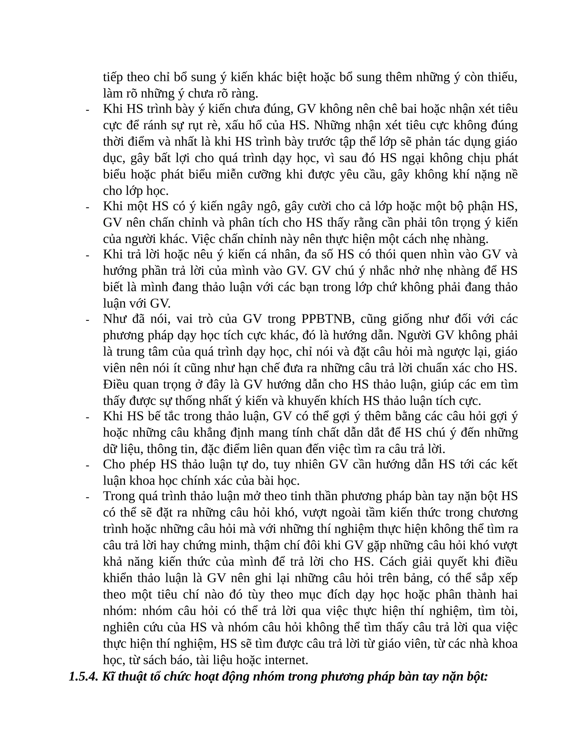 Tiểu luận: PP Bàn tay nặn bột trong dạy học TNXH chủ đề hệ cơ quan lớp 3 | PDF