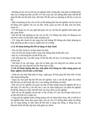 Tiểu luận: PP Bàn tay nặn bột trong dạy học TNXH chủ đề hệ cơ quan lớp 3 | PDF