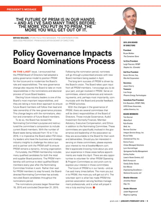 PRSM Magazine President's Message __ 2016 Jan-Feb | PDF