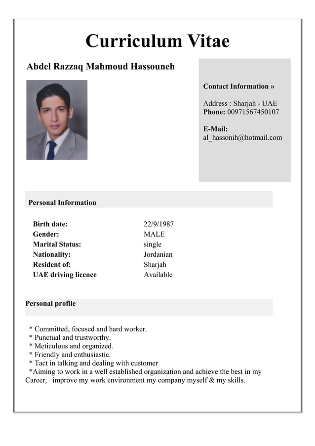Abdel_Razzaq_Mahmoud_Hassouneh_c.v_1 | DOC