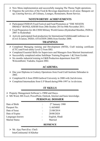 CV Kishor Negi | PDF