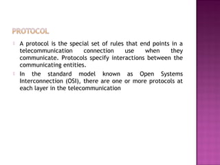 INTRODUCTION TO INTERNET PROTOCOL BY SAIKIRAN PANJALA | PPT