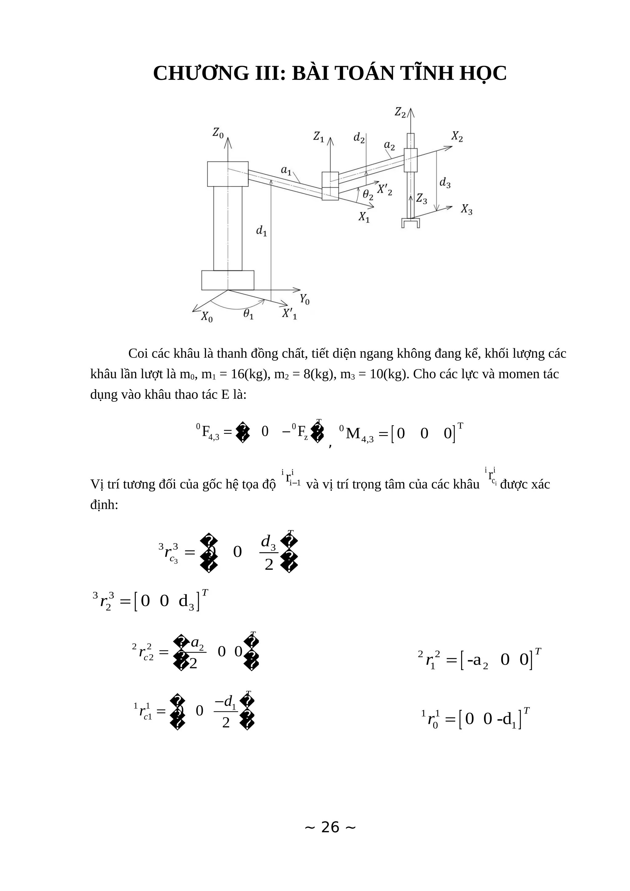 BTL TÍNH TOÁN THIẾT KẾ ROBOT GẮP CHI TIẾT | PDF