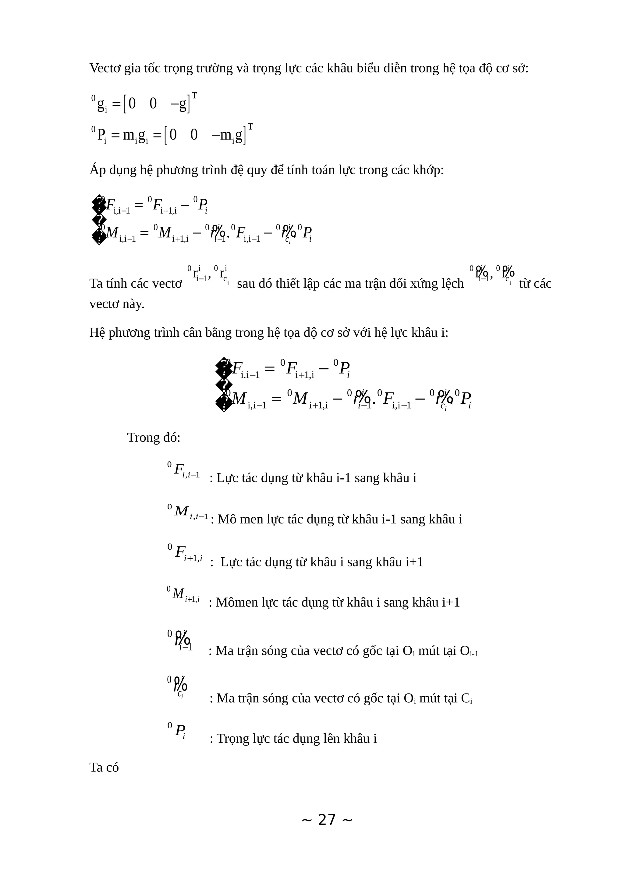BTL TÍNH TOÁN THIẾT KẾ ROBOT GẮP CHI TIẾT | PDF