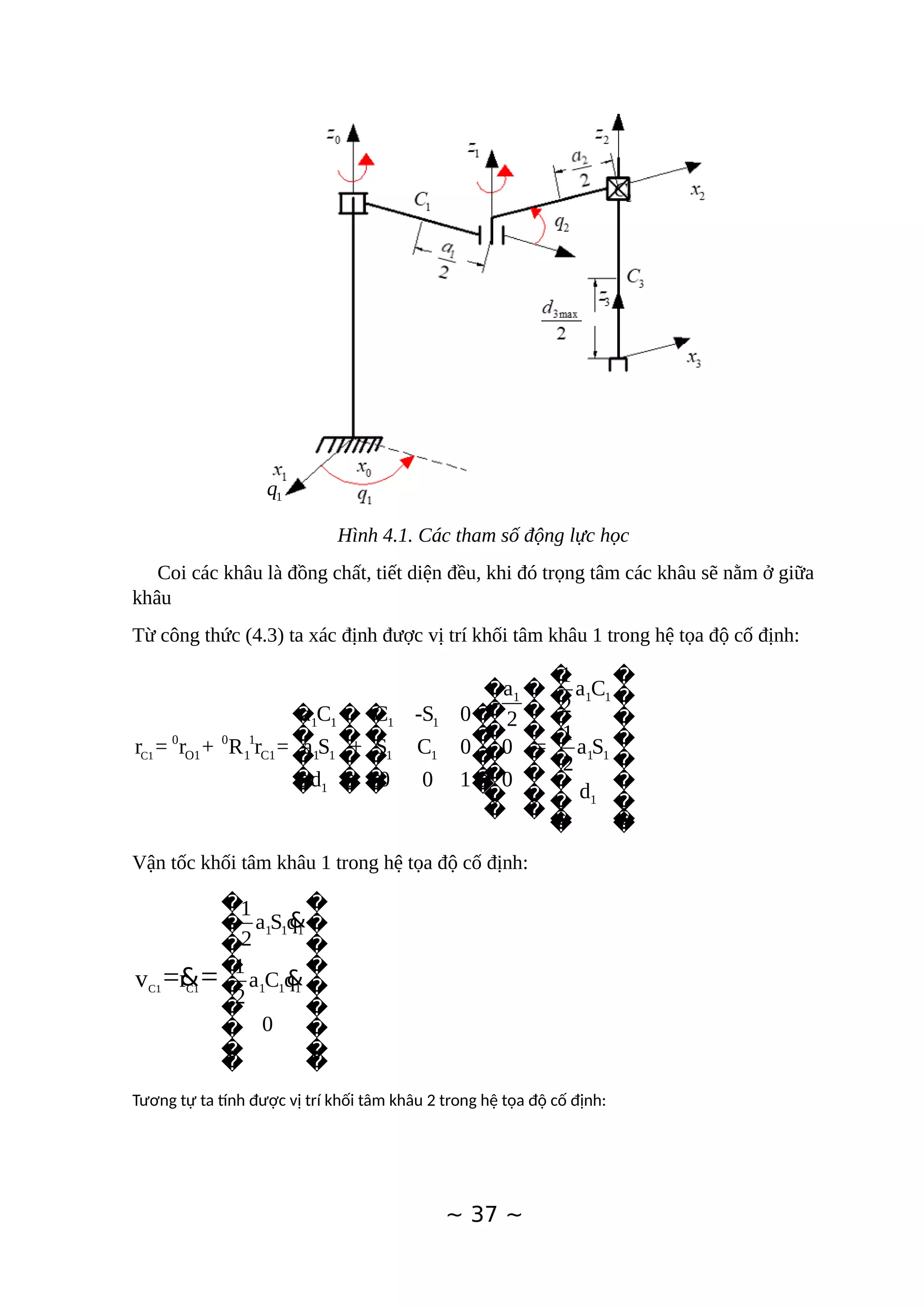 BTL TÍNH TOÁN THIẾT KẾ ROBOT GẮP CHI TIẾT | PDF