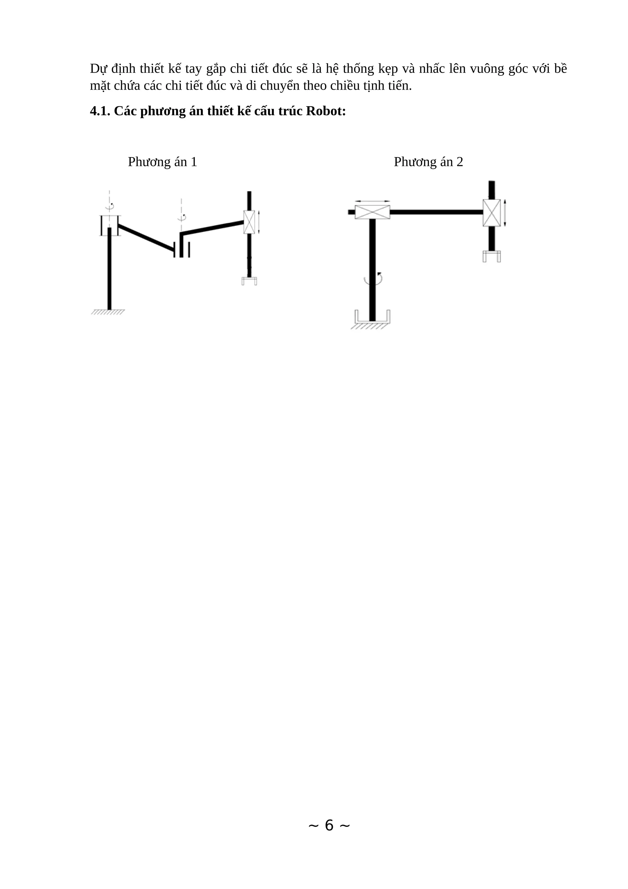 BTL TÍNH TOÁN THIẾT KẾ ROBOT GẮP CHI TIẾT | PDF